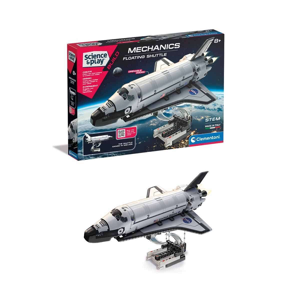 Clementoni Bilim ve Oyun Mekanik Laboratuvarı Nasa Uzay Mekiği CLM-75069